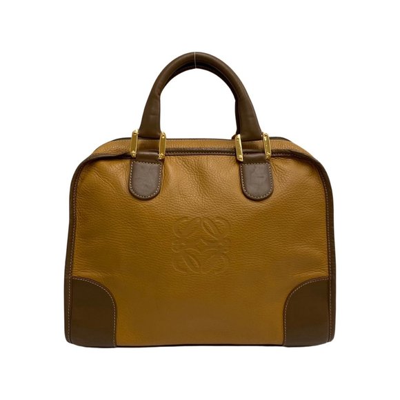 Loewe | Bags | Loewe Anagram Logo Amazona 75 Leather Genuine Mini ...